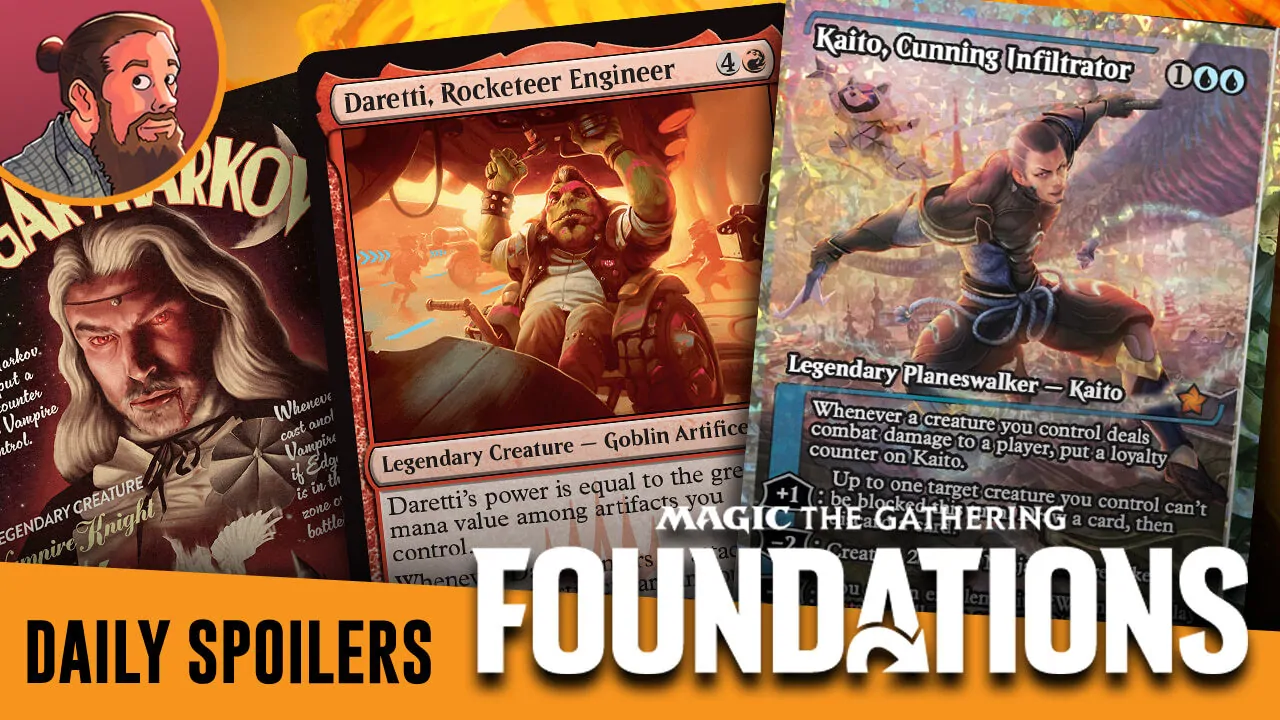 Foundations Spoilers — October 25 | Foundations Debut, Aetherdrift,
