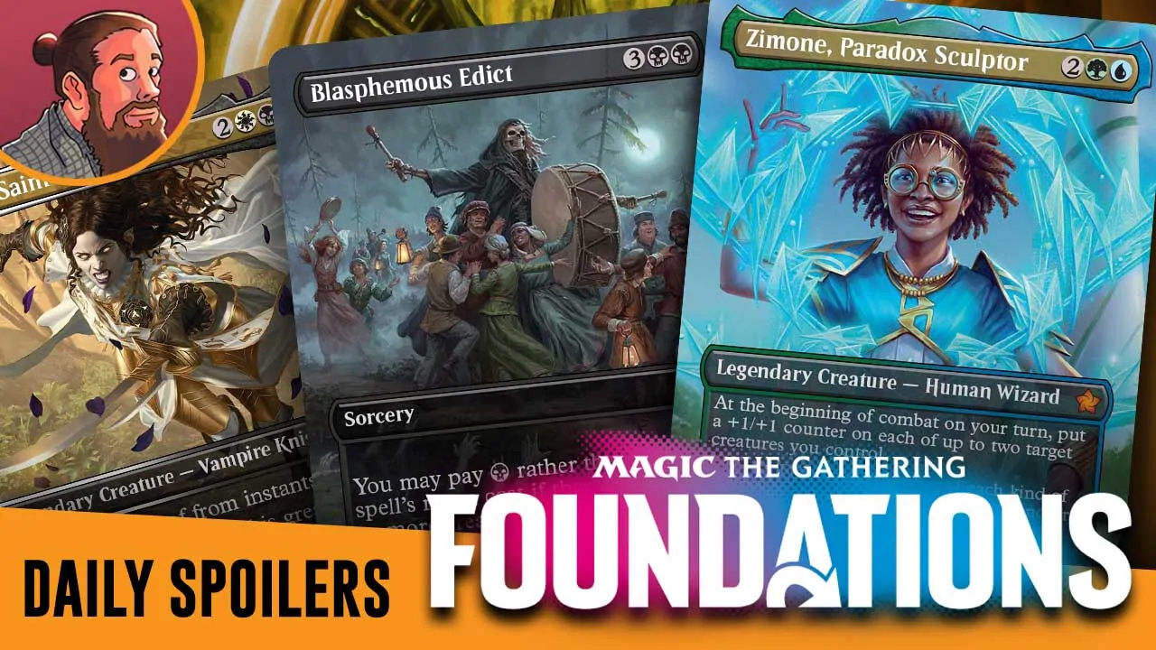 Foundations Spoilers — October 31 | New Mythic Zimone, Black