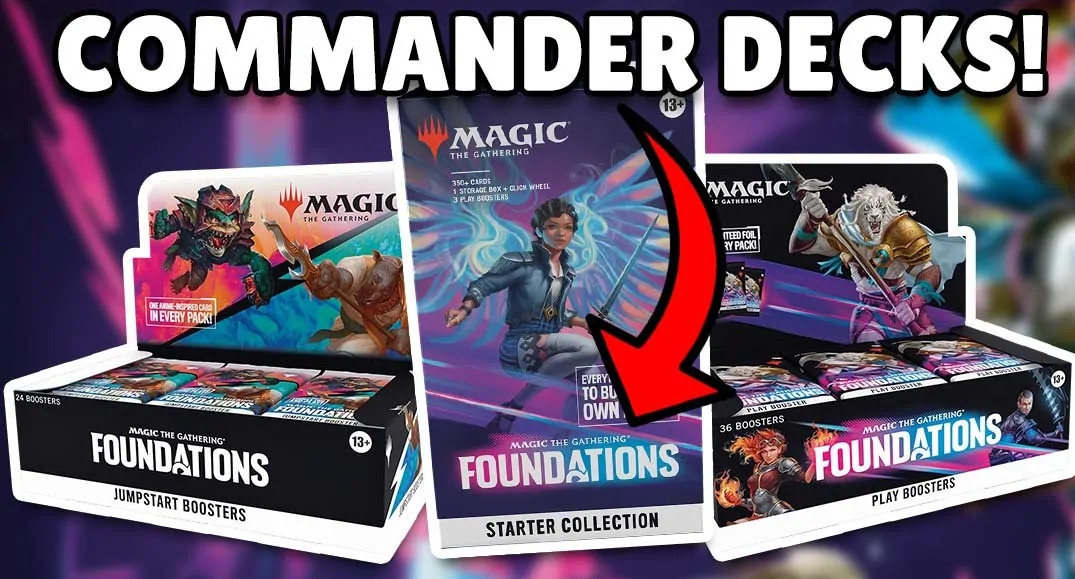 Amazing Commander Decks Using ONLY Foundations!