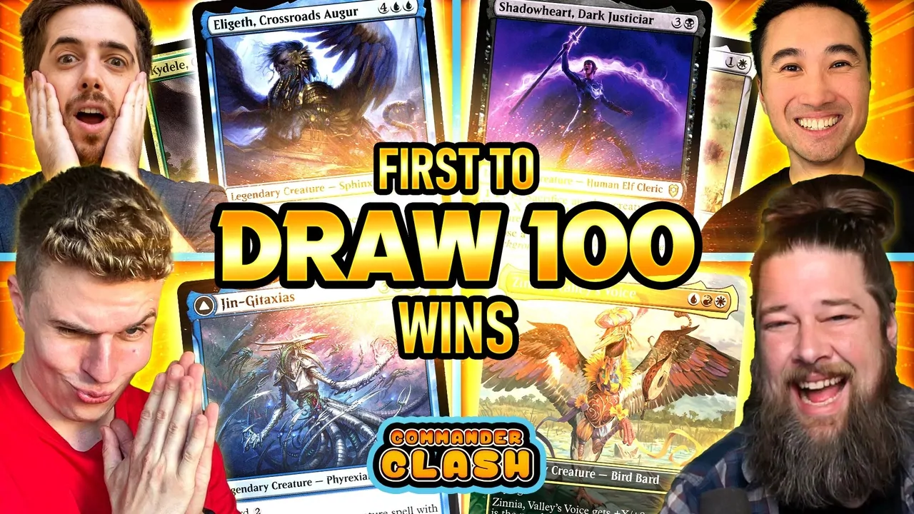 First to Draw 100 Cards Wins! | Commander Clash S17 E19