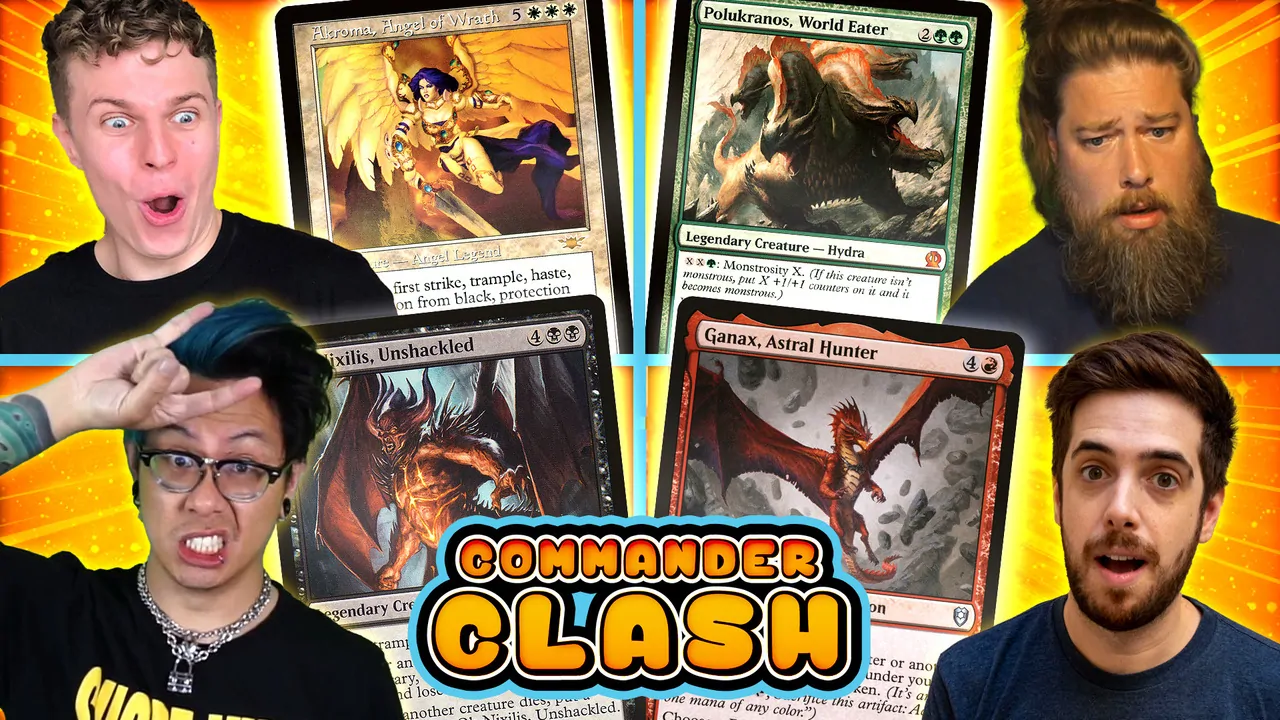 Dragons vs Angels vs Demons vs Hydras | Commander Clash S18 E2