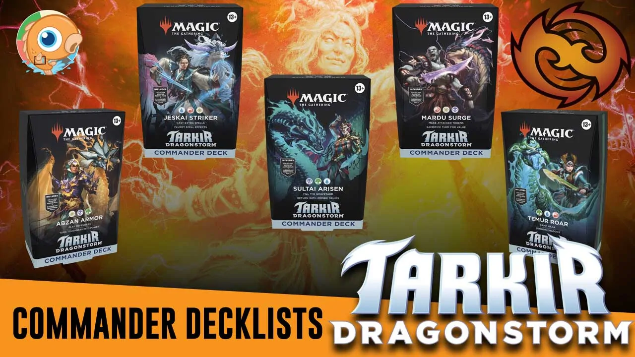 Tarkir: Dragonstorm Commander Decklists