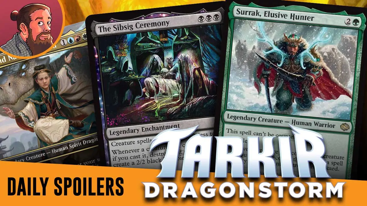 Tarkir: Dragonstorm Spoilers — March 19 | New Surrak, Legendary Combo