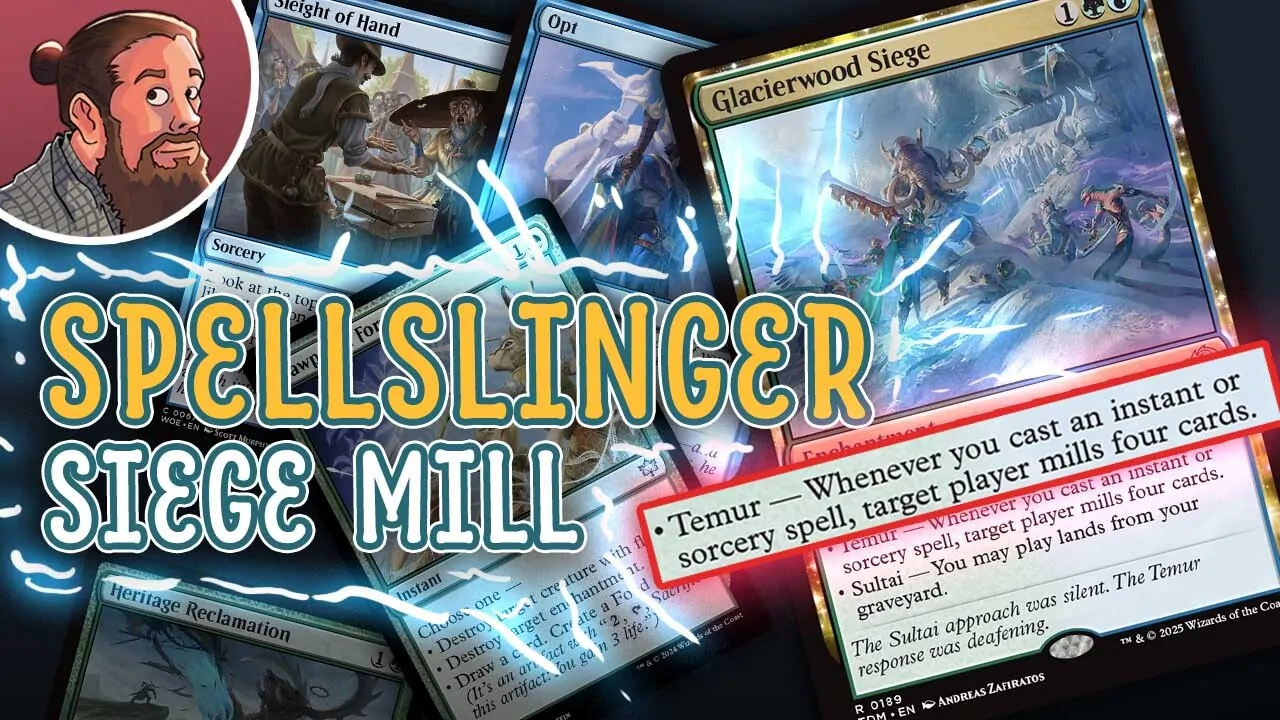Budget Magic: 12-Rare Simic Spellslinger Siege Mill (Standard)