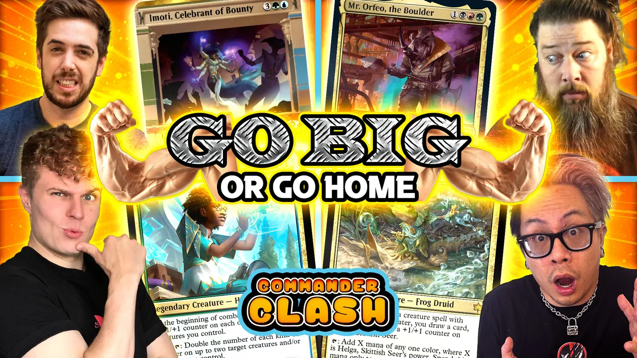 We Play the Biggest Creatures in Magic | Commander Clash S18 E17