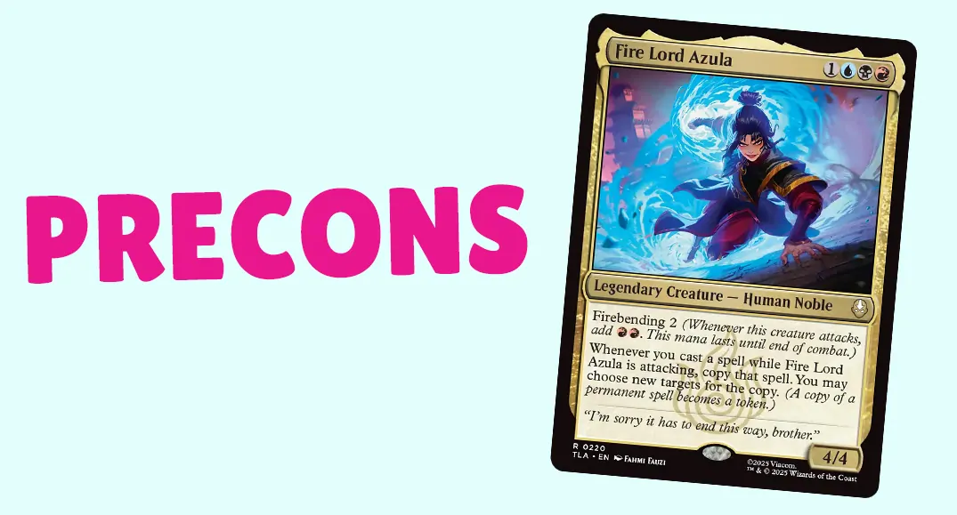 The Best Avatar Commander Precons