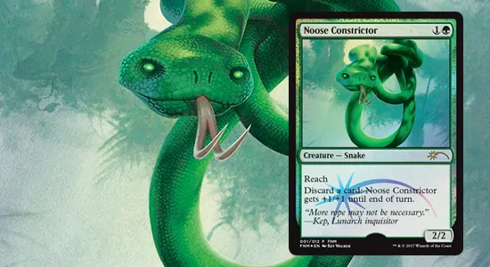 January FNM Promo: Noose Constrictor