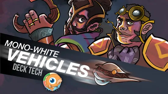 Instant Deck Tech: Mono-White Vehicles (Standard)