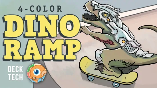 Instant Deck Tech: Four-Color Dino-Ramp (Standard)