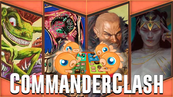 Commander Clash S4 Episode 16: Revenge Week (Atogatog vs. Kamahl vs.