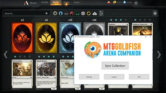 Introducing MTG Arena Deck Sync