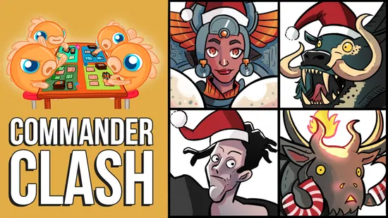 Commander Clash S7 E14: Holiday Colors | Atla Palani vs. Gahiji vs.