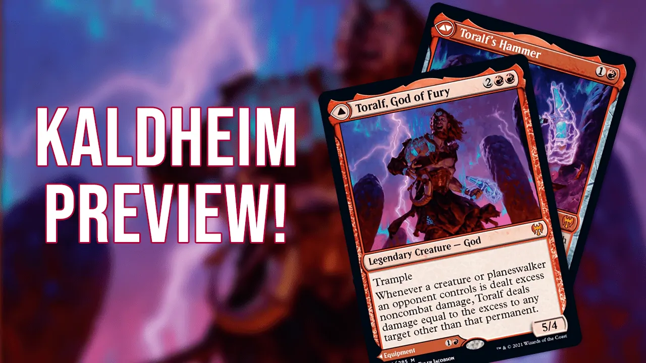 The God of BURN! | Toralf, God of Fury | Kaldheim Preview