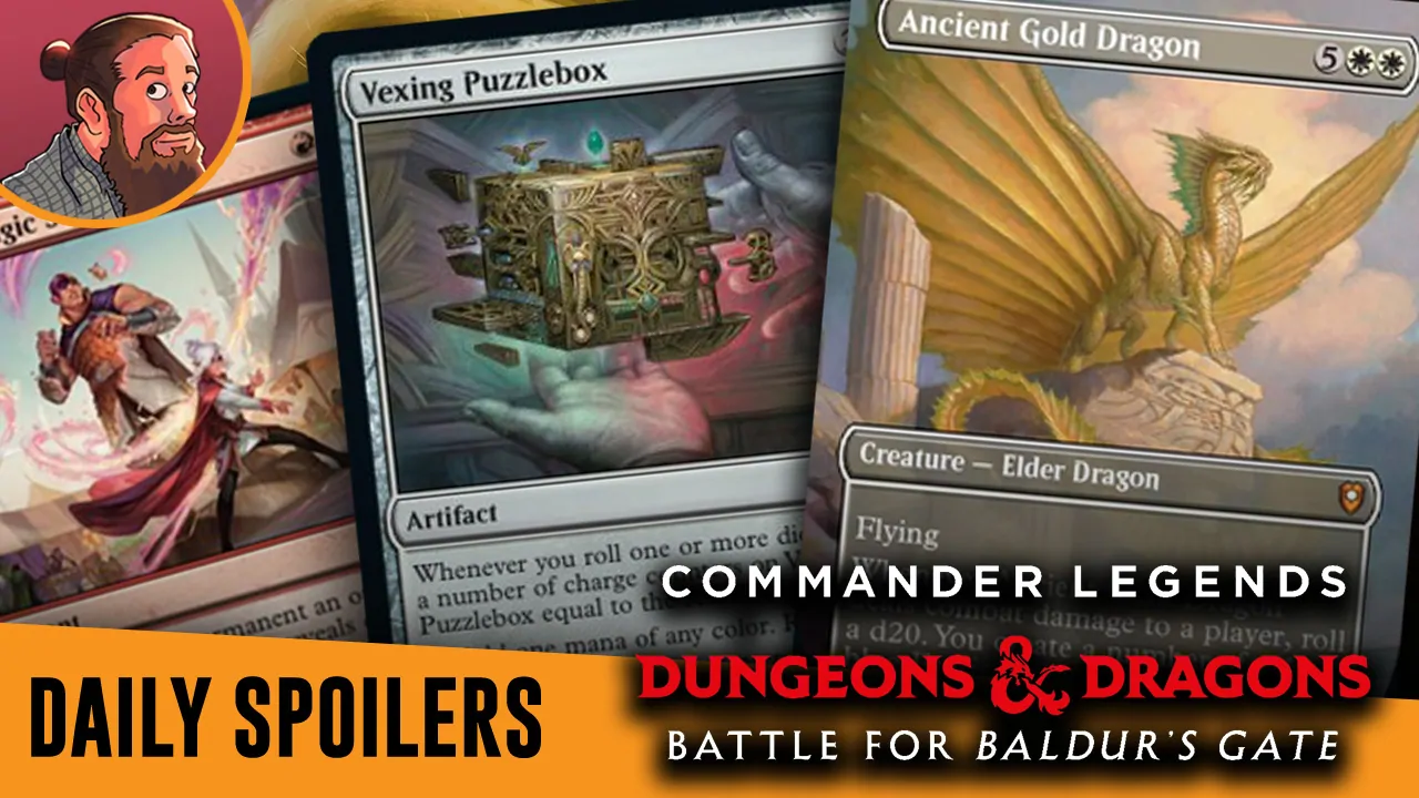 Commander Legends: Battle for Baldur's Gate Spoilers — May 27 | Final