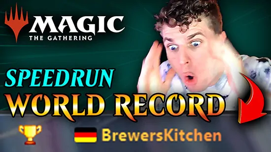 The Fastest Game of Magic: the Gathering Possible [WORLD RECORD]