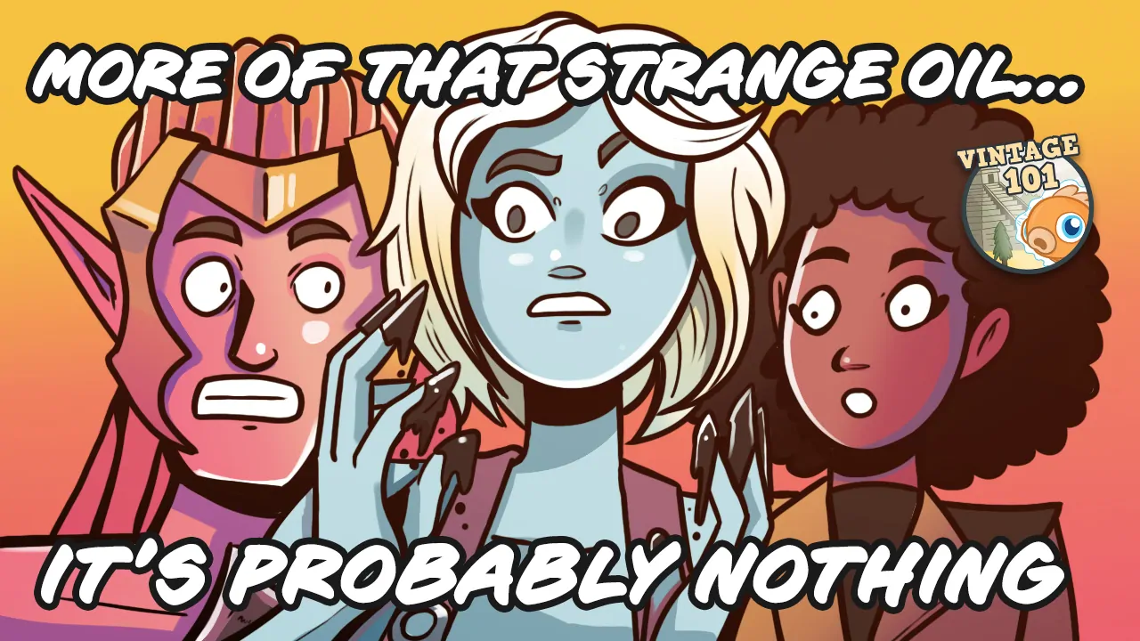 Vintage 101: More of That Strange Oil... It's Probably Nothing