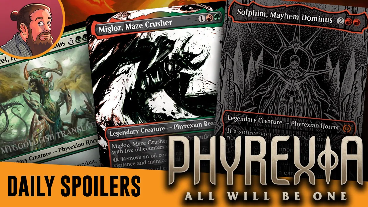 Phyrexia: All Will Be One Spoilers — January 25 | Gruul Legendaries