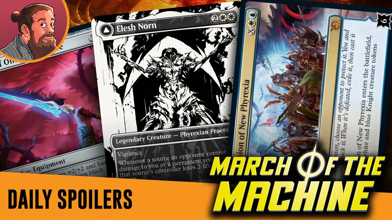 March of the Machine Spoilers — March 29 | Battles, Elesh Norn, UB