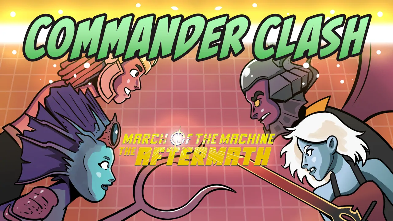 Ob Nixilis vs. Kiora vs. Nahiri vs. Tyvar | Commander Clash w/ Our