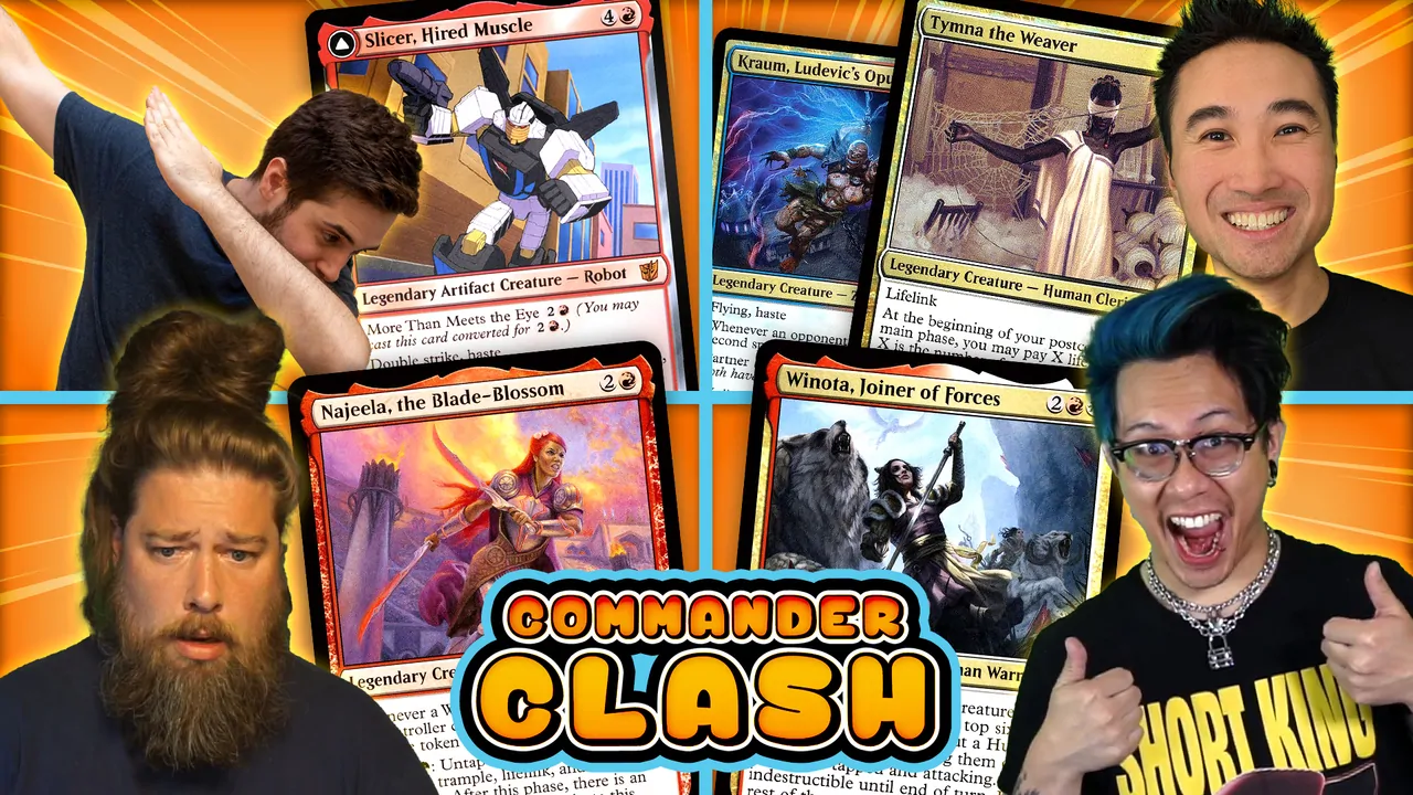 We Play CEDH! Slicer vs. Blue Farm vs. Najeela vs. Winota | Commander