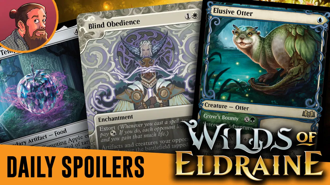Wilds of Eldraine Spoilers — August 22 | An Otter and a Faerie