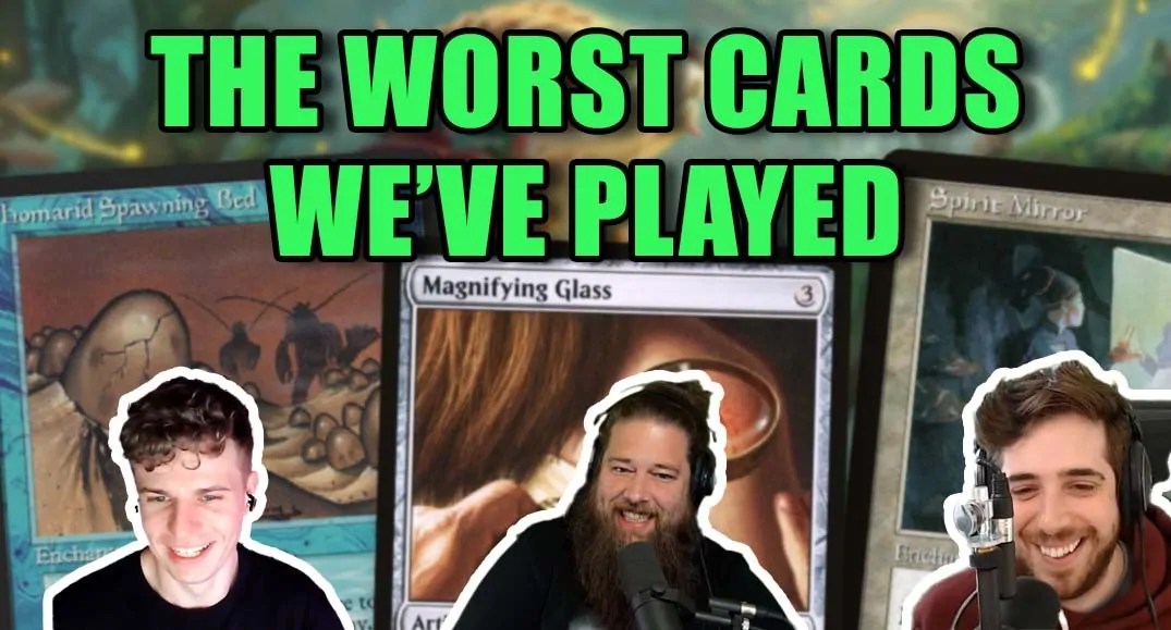 Commander Clash Podcast 110: The Worst Cards We've Ever Played