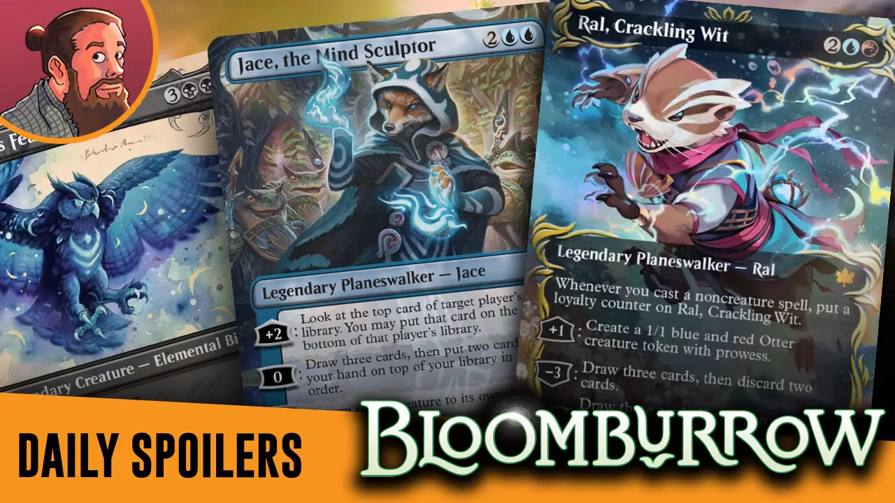 Bloomburrow Spoilers — July 9 | Otter Ral, Fox Jace and Debut Stream!