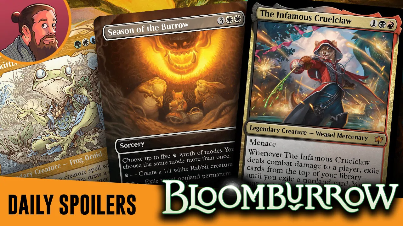 Bloomburrow Spoilers — July 12 | Mythic legends, White Heroic