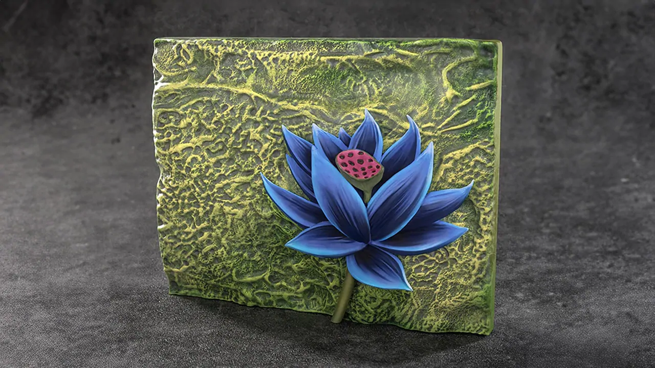 Black Lotus Relief Sculpture Giveaway