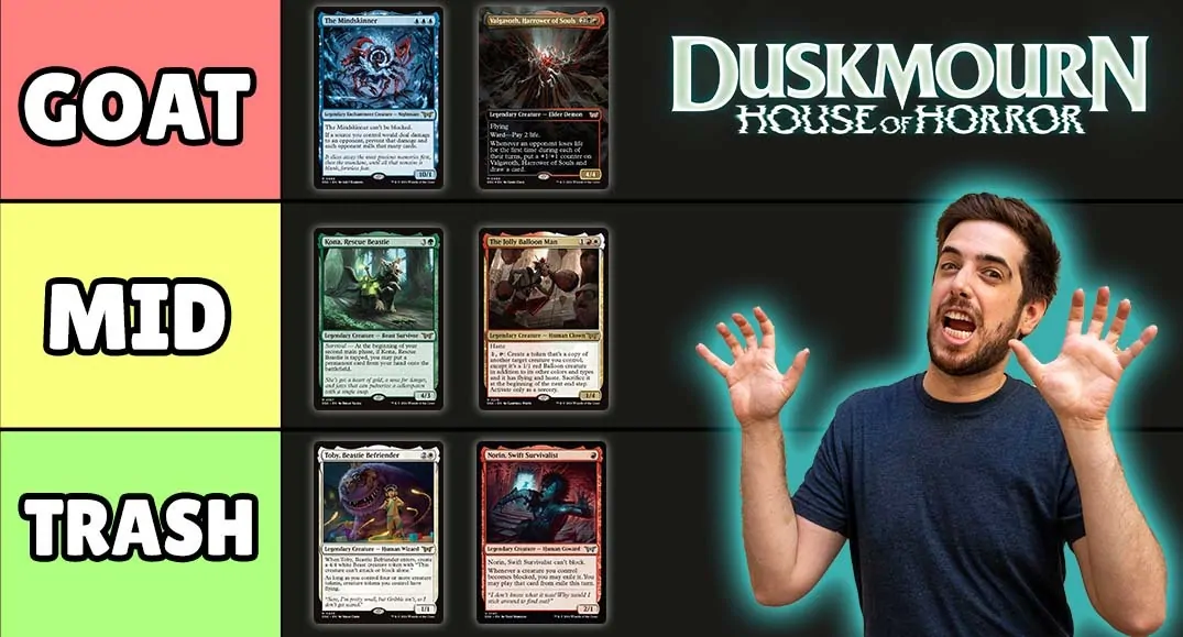 Ranking Every Duskmourn Commander